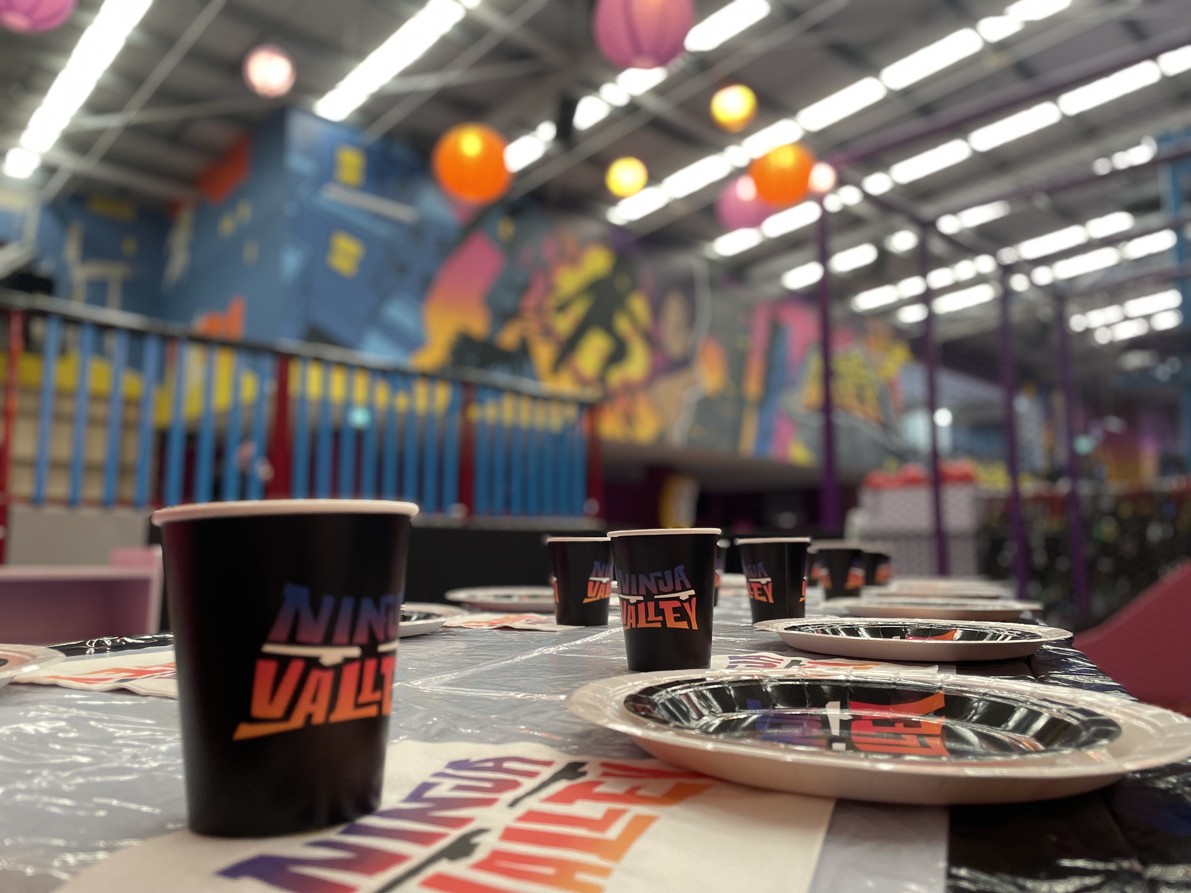 Overview of Ninja Valley Party Spaces – Ninja Valley Christchurch