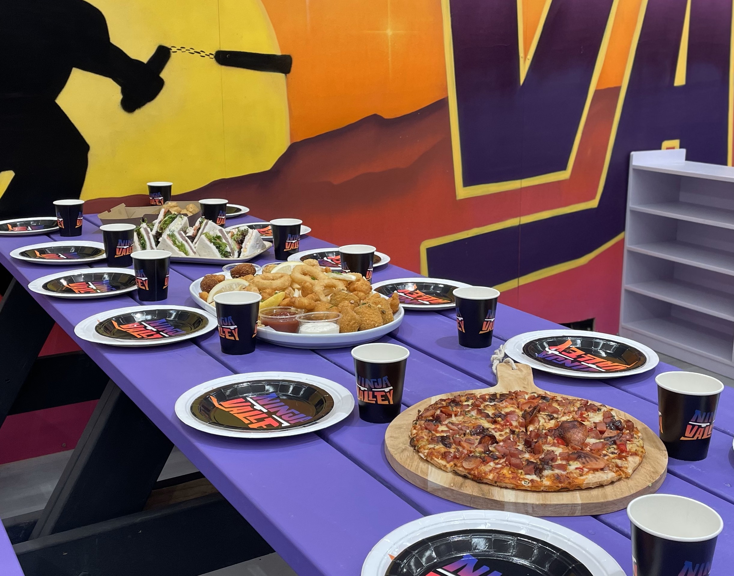 Party Food and Drink Menu – Ninja Valley Christchurch