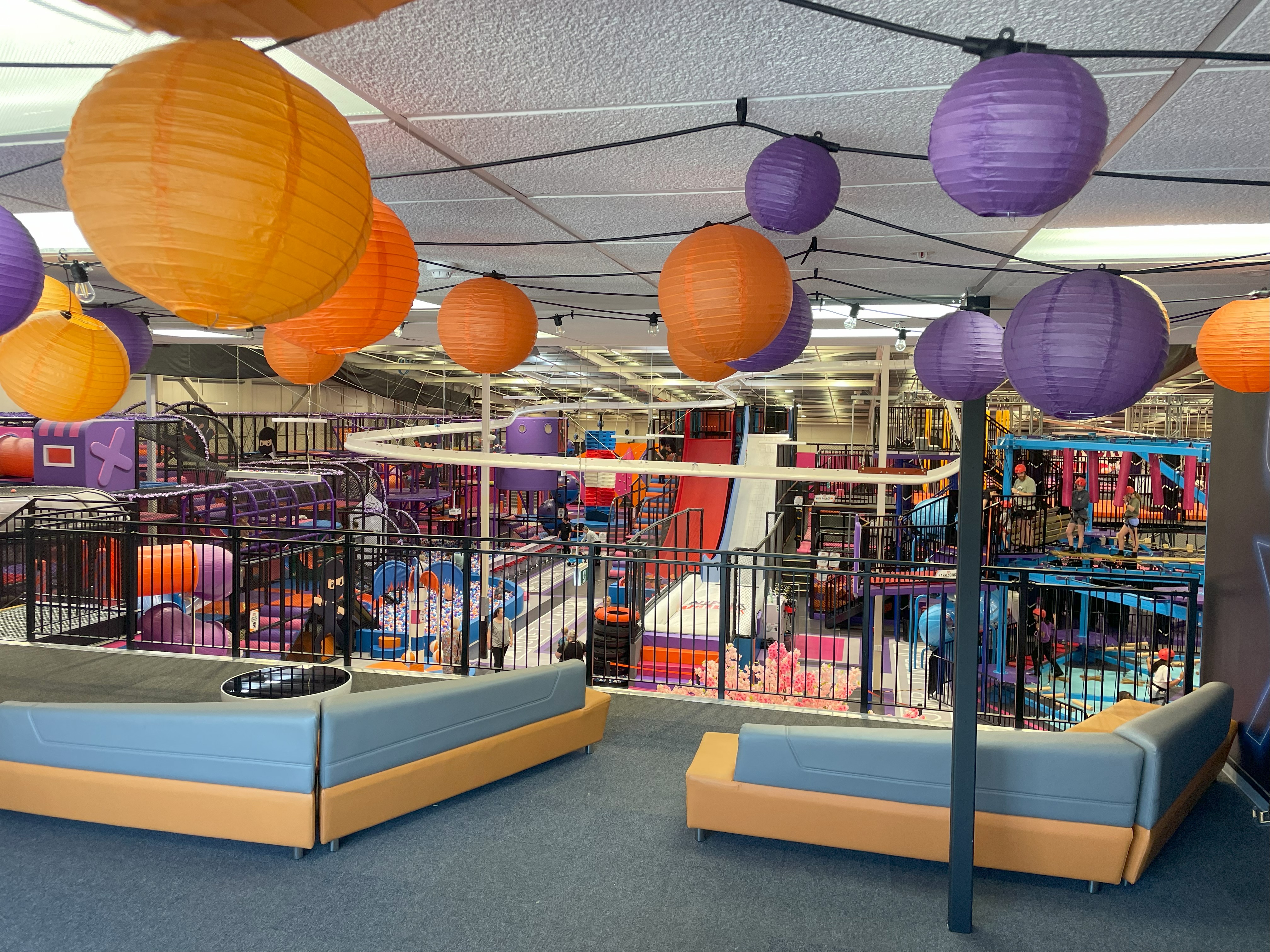 Overview of Ninja Valley Party Spaces – Ninja Valley Christchurch
